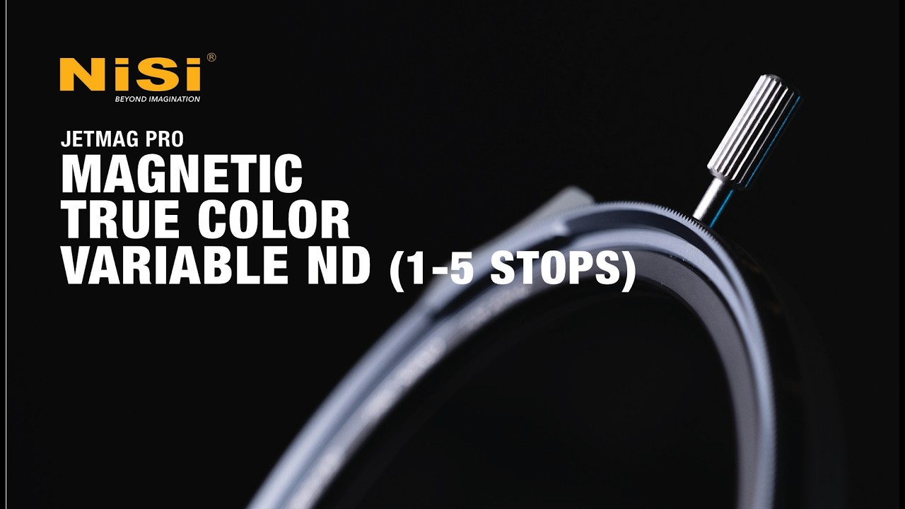 NiSi JetMag Pro True Color Variable ND 1–5 Stop magnetic filter ...