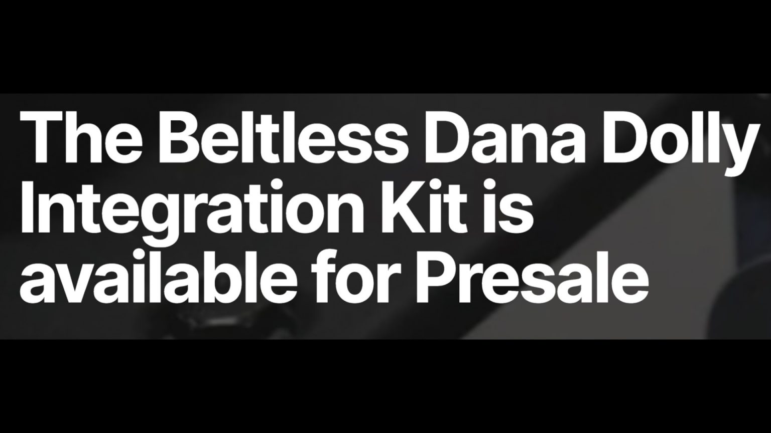 eMotimo Dana Dolly Integration Kit V3 - Newsshooter