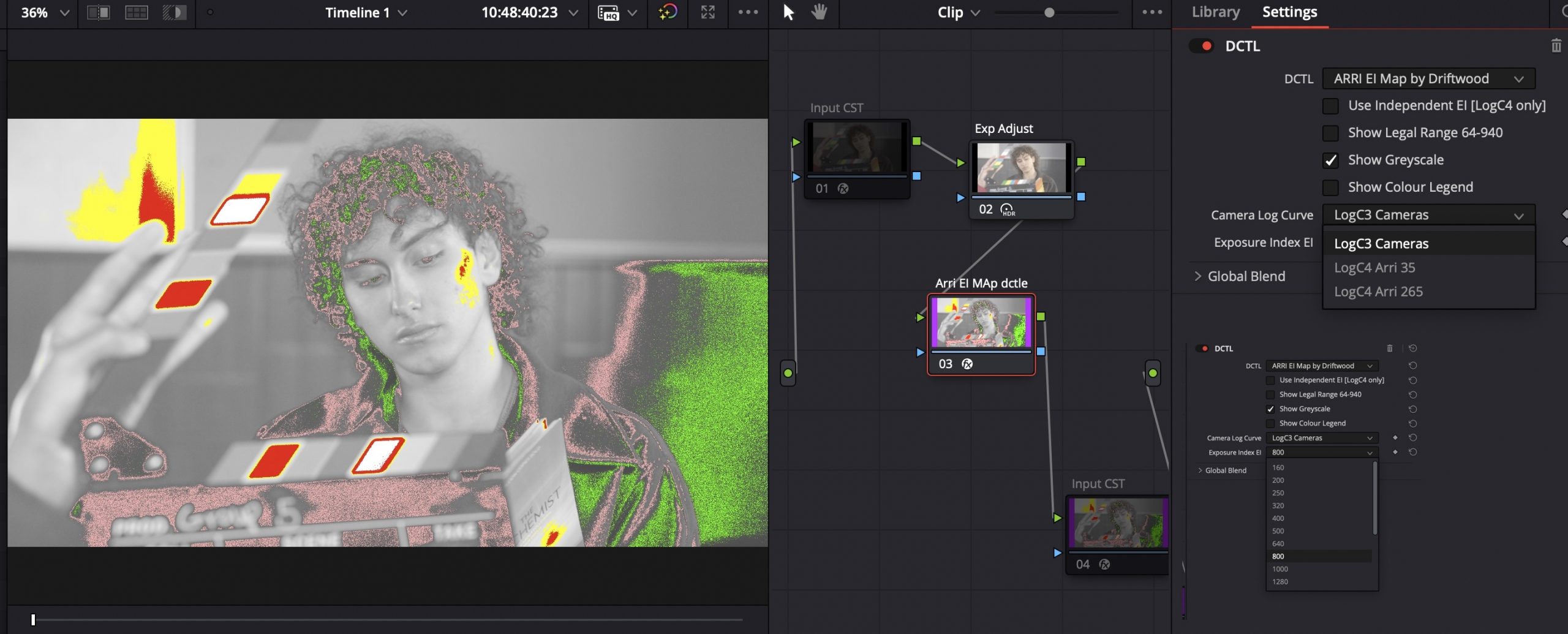 Arri EI Map v1 5 RC - Newsshooter