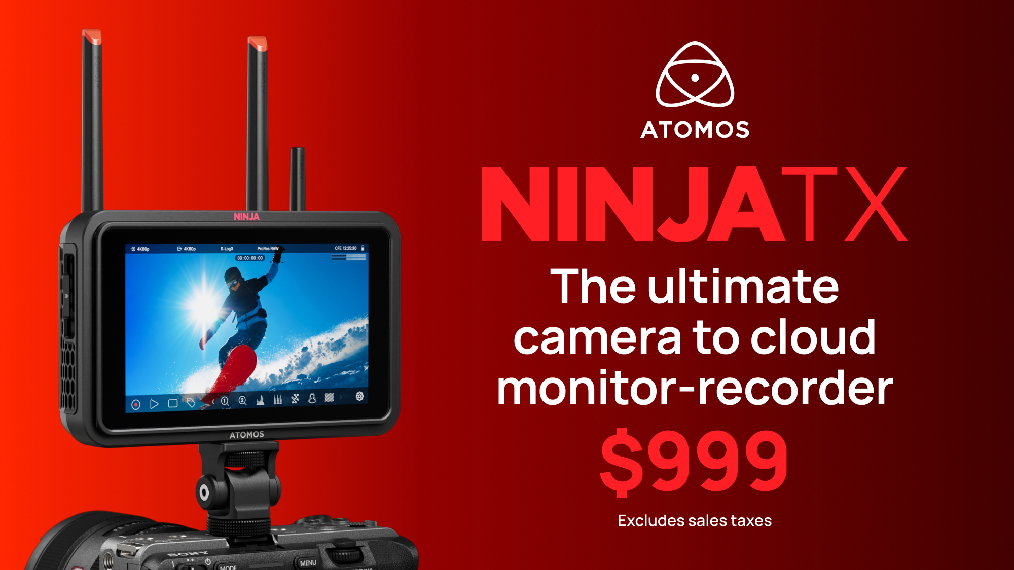 Atomos Ninja TX Monitor-Recorder - Newsshooter