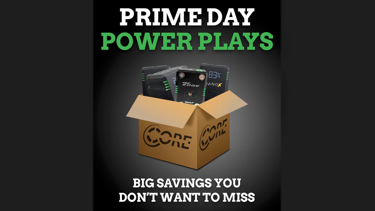 Core SWX Prime Day Deals - Newsshooter