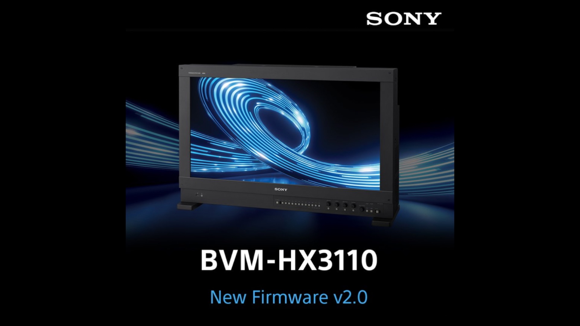 Sony BVM-HX3110 Firmware v2.0 update - Newsshooter