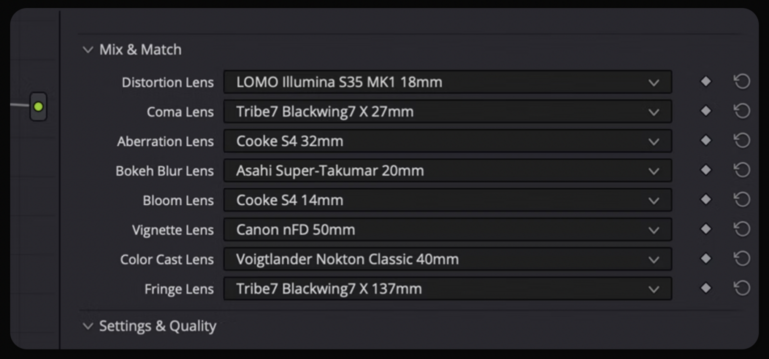 Node Mill LensNode– a plugin for DaVinci Resolve that emulates ...