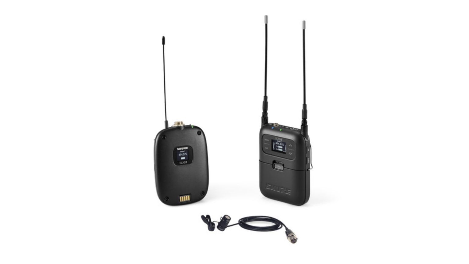 Shure SLXD15/85 Digital Camera-Mount Wireless Cardioid Lavalier Mic ...