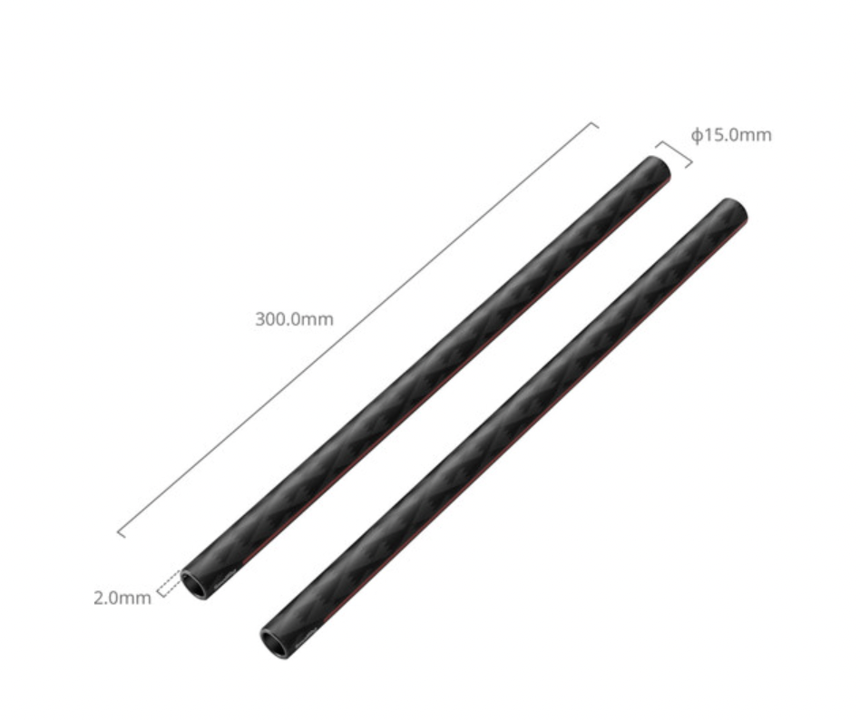 SmallRig 15mm Carbon Fiber Rods - Newsshooter