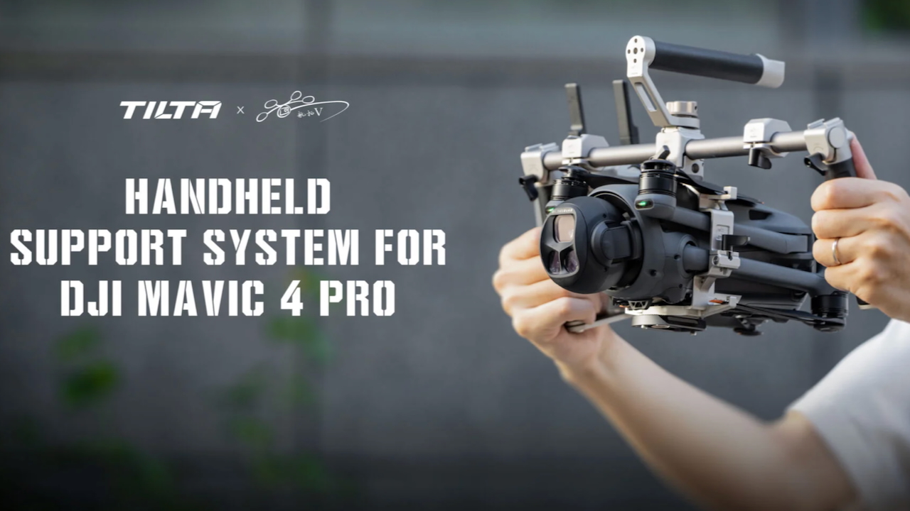 Tilta Handheld Support System for DJI Mavic 4 Pro - Newsshooter