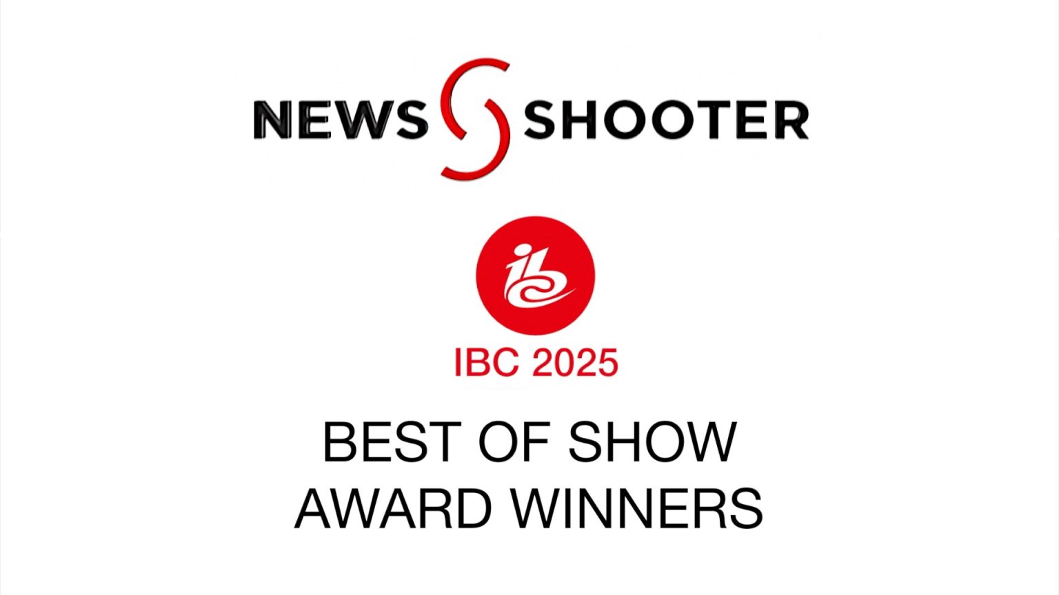 Newsshooter IBC 2025 Best of Show Award Winners - Newsshooter