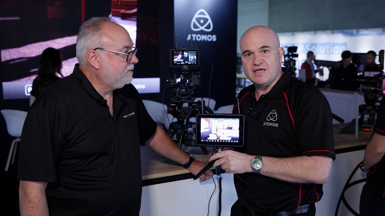 Atomos Shinobi 7 RX and Ninja TX updates IBC 2025 - Newsshooter