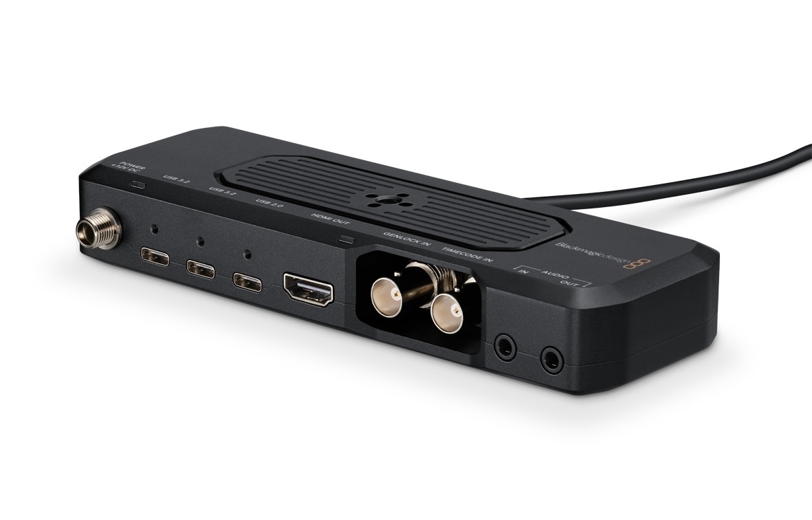New Blackmagic Camera ProDock Supports External Genlock and Timecode to ...