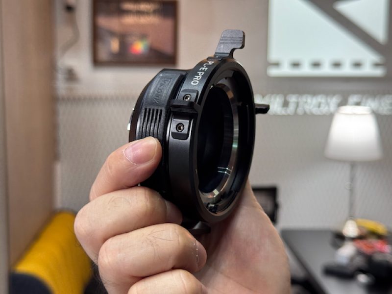 Viltrox NEXUS PL to E Pro adapter that enables full AF capabilities when using PL mount cine ...