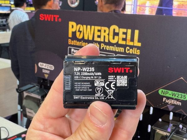 SWIT PowerCell Camera Batteries at IBC 2025 - Newsshooter