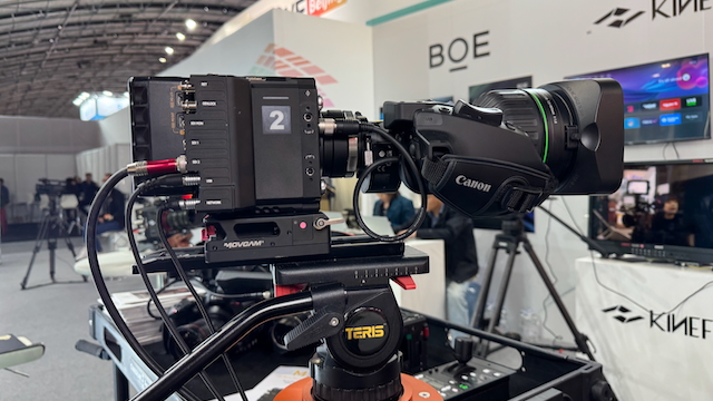 Kinefinity M502 4K Multi-Purpose Broadcast Camera First Look at IBC ...