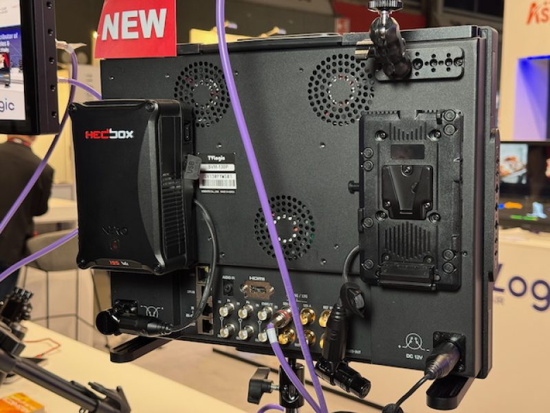 TVLogic 13.9" & F-10H Production Field Monitors First Look at IBC 2025 - Newsshooter