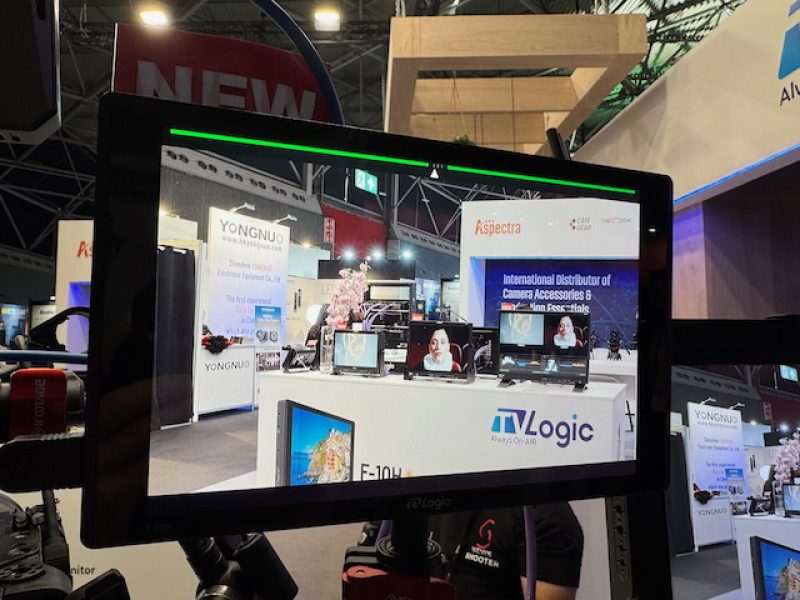 TVLogic 13.9" & F-10H Production Field Monitors First Look at IBC 2025 ...