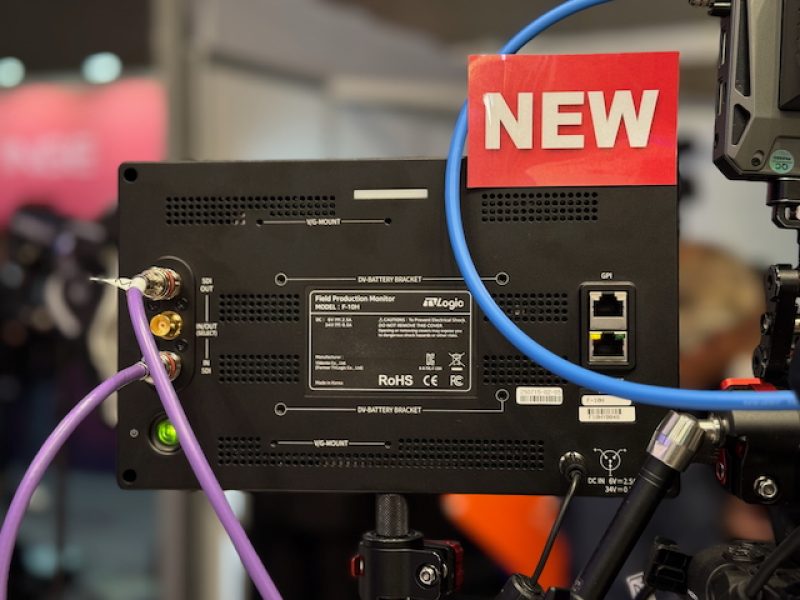 TVLogic 13.9" & F-10H Production Field Monitors First Look at IBC 2025 ...