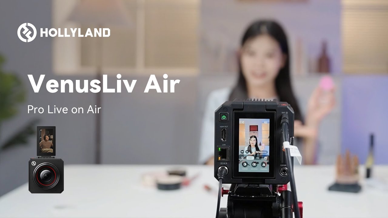 Hollyland VenusLiv Air All-in-One Live Streaming Camera - Newsshooter