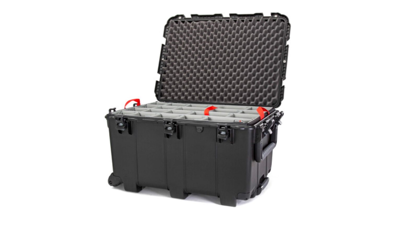 Nanuk 975S Wheeled Hard-Shell Case with Padded Divider Insert (Black ...