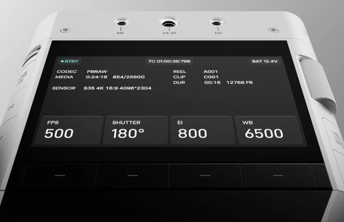 Pixboom Spark high-speed cinema camera– 4.6K Open Gate 3:2 at 670 fps ...