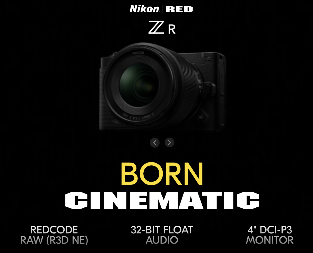 NIKON ZR– the company's first digital cinema camera - Newsshooter