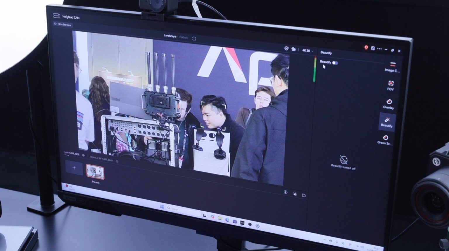 Hollyland Lyra Live Streaming Cam - First Look IBC 2025 - Newsshooter