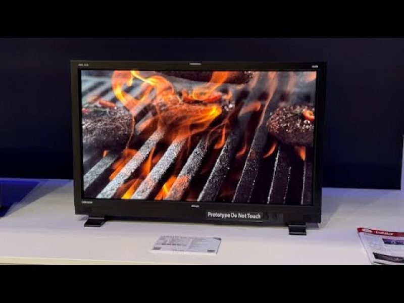 TV Logic LXM 321P12G QuadMulti View 32 OLED 4KUHD HDR Monitor First ...