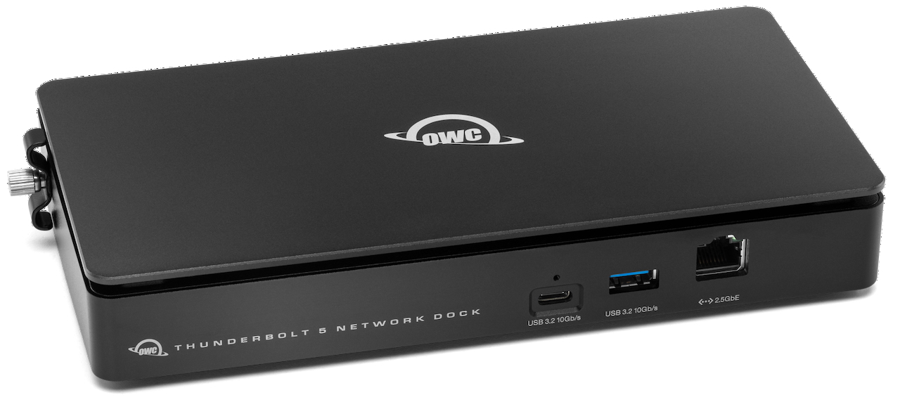Thunderbolt 5 Dual 10GbE Network Dock hero right - Newsshooter