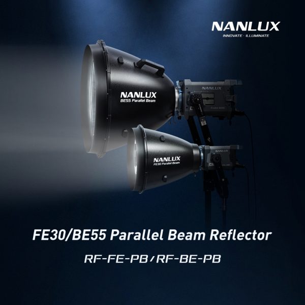 NANLITE FE30 Parallel Beam Reflector & BE55 Parallel Beam Reflector ...
