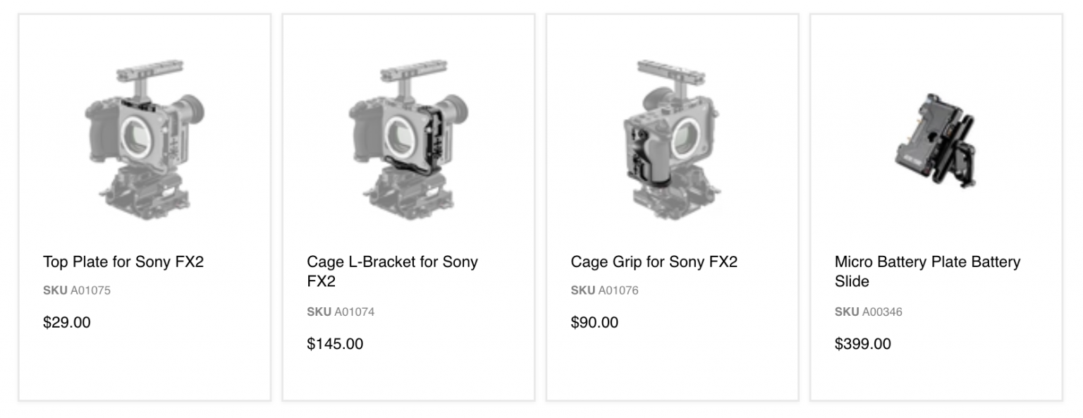 Wooden Camera Sony FX2 Cage & Accessories - Newsshooter