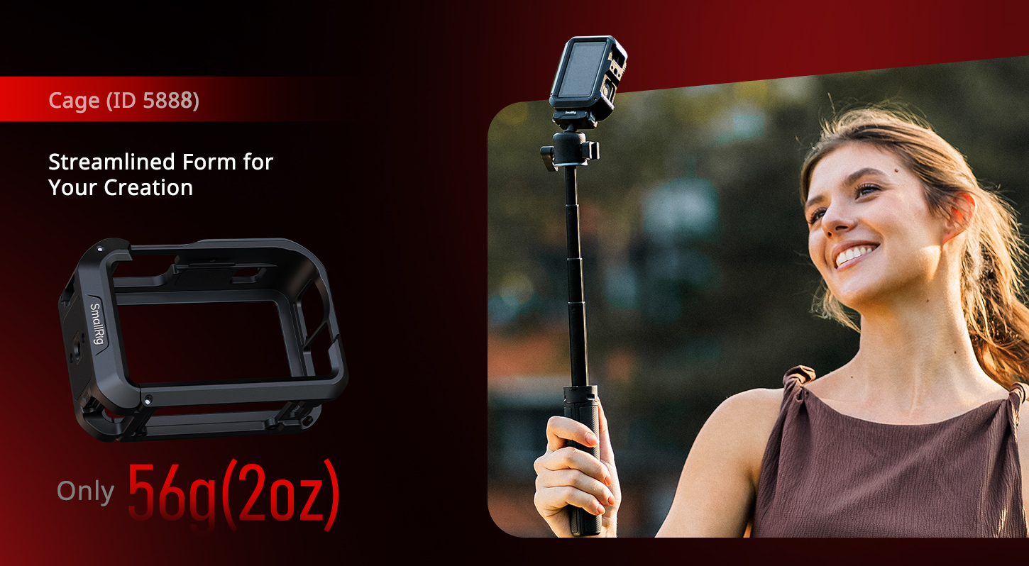 SmallRig Cage Kit for DJI Osmo Action 6 - Newsshooter