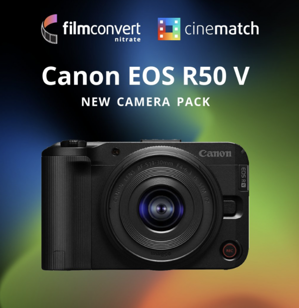 FilmConvert Nitrate & CineMatch now supports the Canon EOS R50 V ...