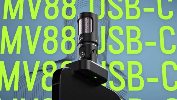 MV88 USB C Stereo Microphone For iPhone or Android Mobile Phones Shure ...