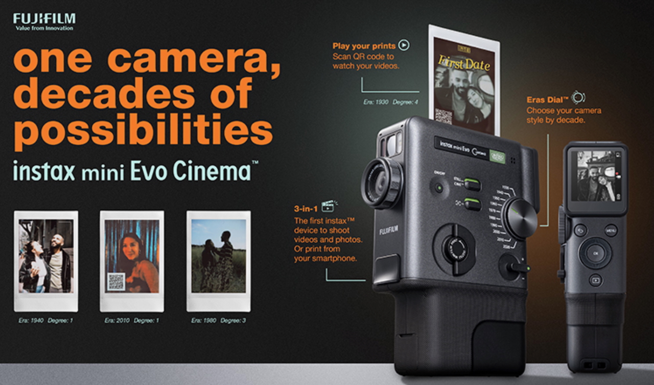 Fujifilm instax mini Evo Cinema Camera - Newsshooter
