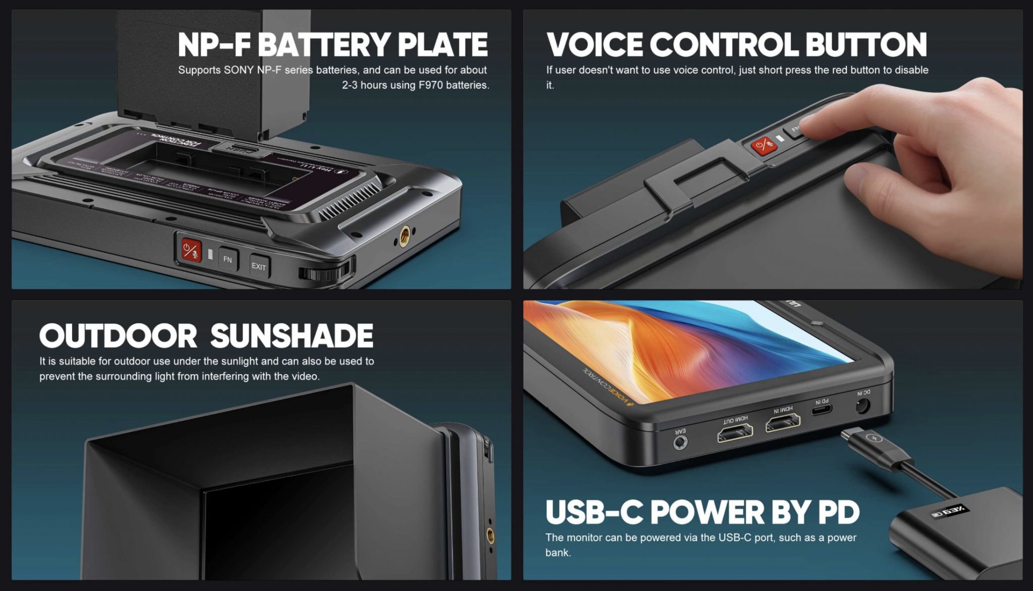 LILLIPUT 7" Voice Control On-camera Monitor - V7 - Newsshooter