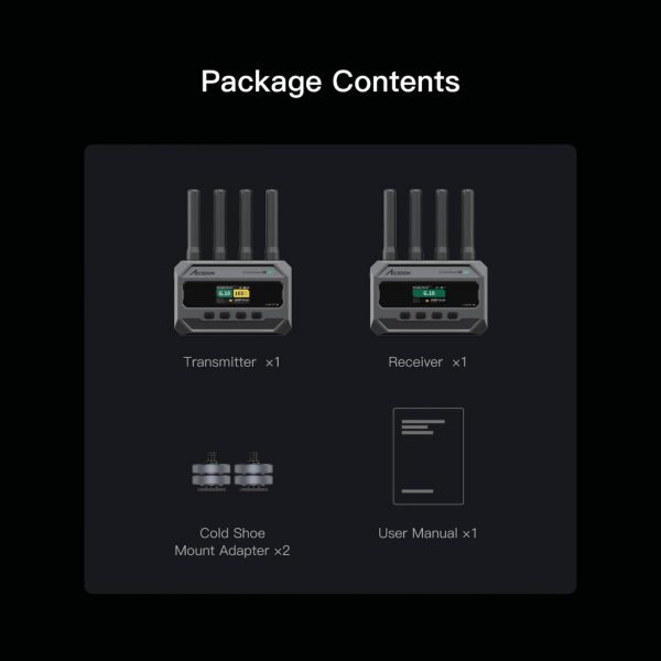 Accsoon CineView SE 4K wireless video transmission system with camera ...