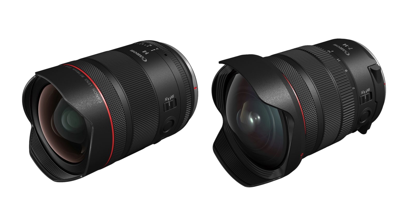 Canon RF7-14mm F2.8-3.5 L Fisheye STM Zoom & RF14mm F1.4 L VCM ...