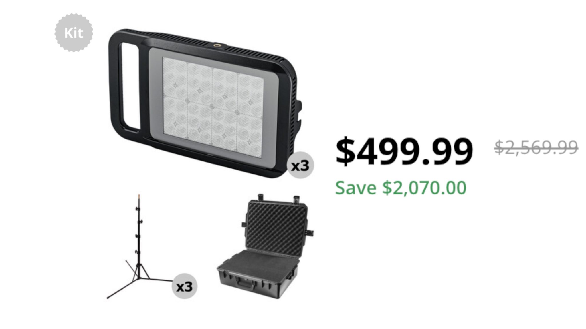 Save $2,070 USD on the Litepanels Lykos+ Bi-Color LED Light Panel (3 ...