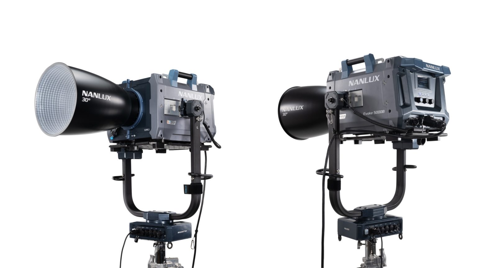 NANLUX Motorized Yoke-L for Evoke 2400B/5000B - Newsshooter