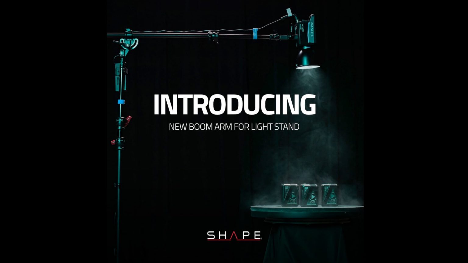 SHAPE Boom Arm & Heavy-Duty Boom Arm for Light Stands - Newsshooter