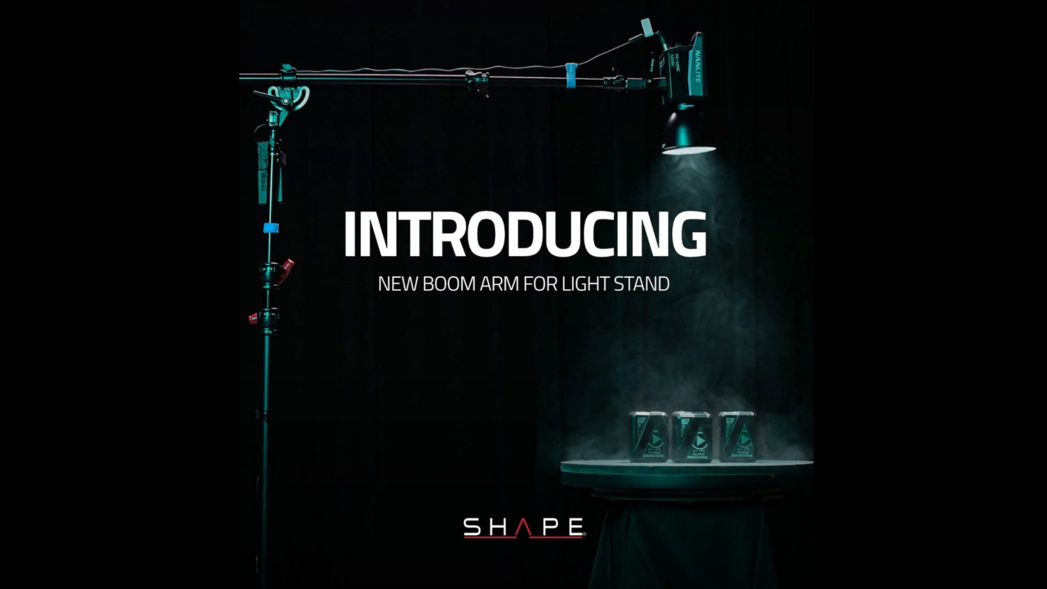 SHAPE Boom Arm & Heavy-Duty Boom Arm for Light Stands - Newsshooter