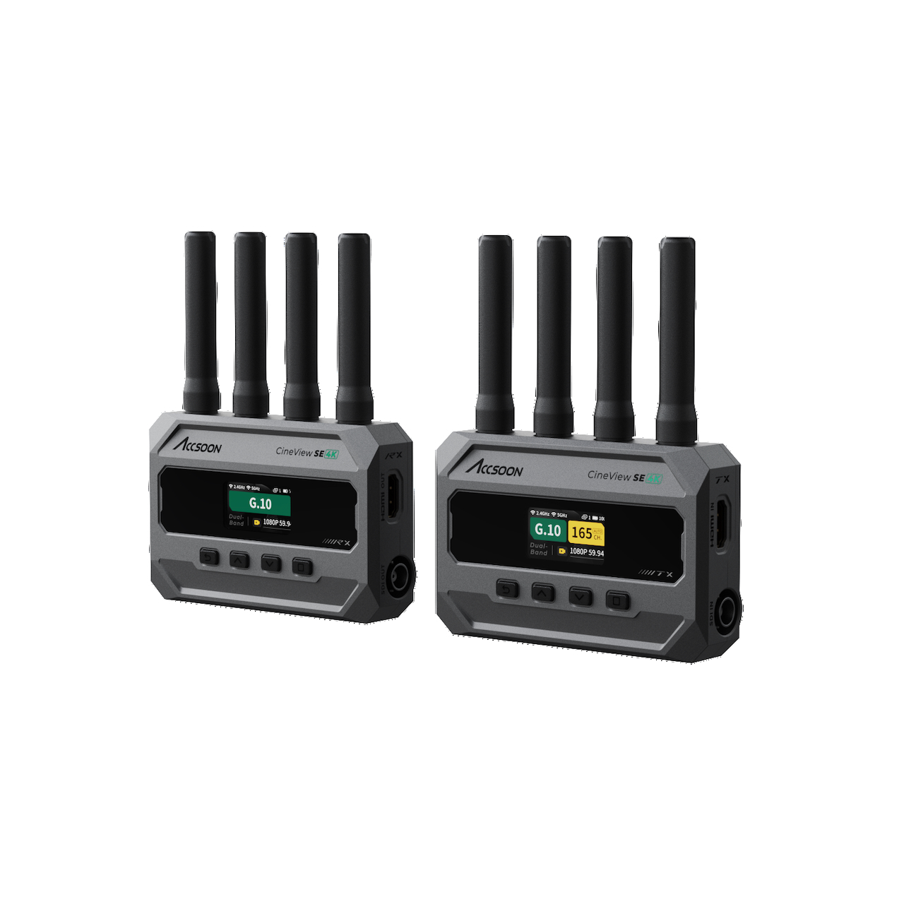Accsoon CineView SE 4K wireless video transmission system with camera ...