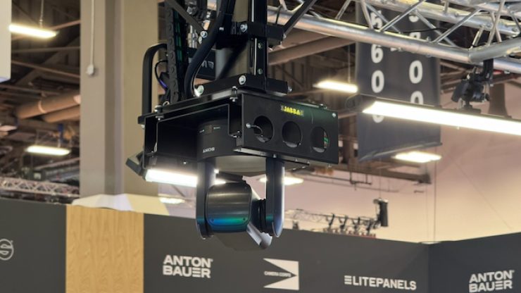 Vinten VEGA Lite PTZ control solution first look at NAB 2026 - Newsshooter