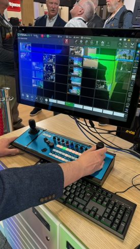 Vinten VEGA Lite PTZ control solution first look at NAB 2026 - Newsshooter