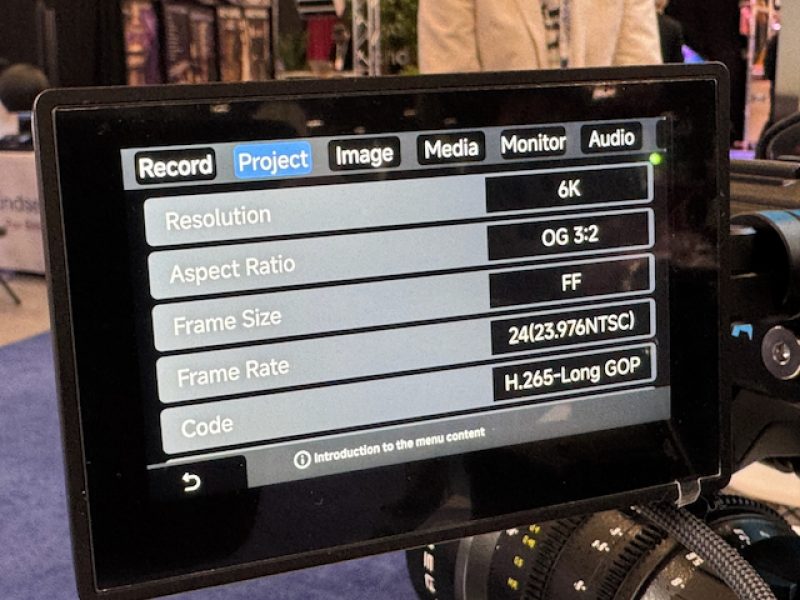 BOSMA Vega H2 6K Camera First Look at NAB 2026 - Newsshooter