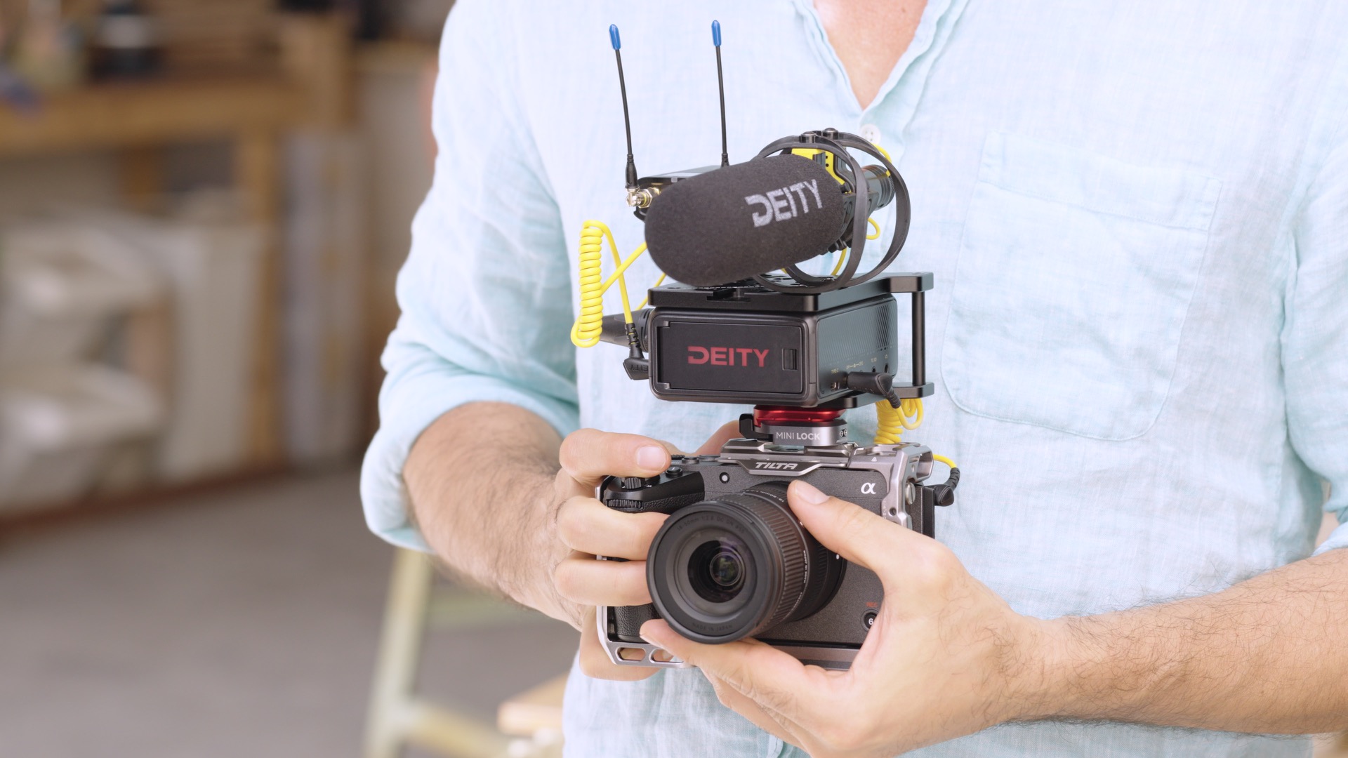 Deity PR-4 Compact Field Recorder - First Look NAB 2026 - Newsshooter