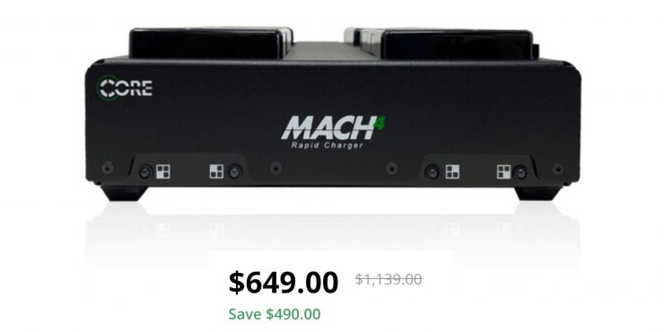 Core SWX Mach4 4-Position Chargers with 4A Rapid Charger on sale for ...