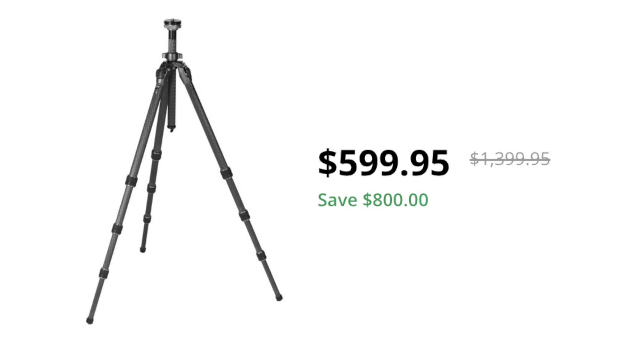 Save $800 USD on the Gitzo GT2543L Mountaineer Series 2 Carbon Fiber ...