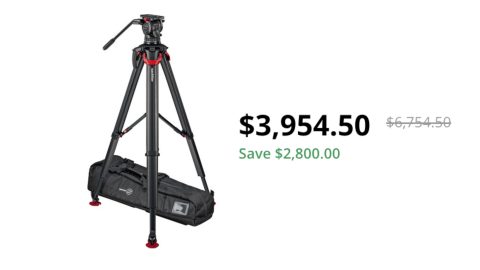 Save $2,800 USD on the Sachtler System aktiv10T & flowtech 100 with Mid ...