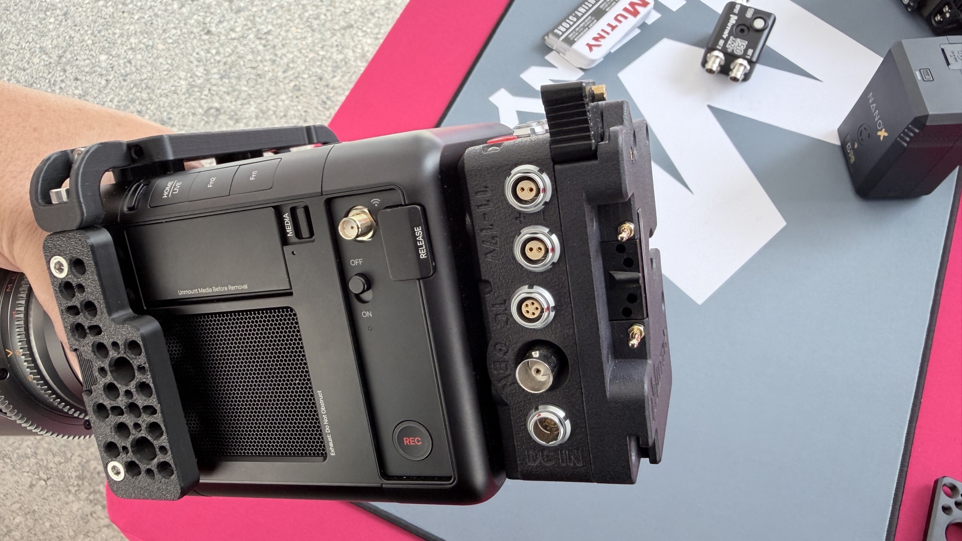 MUTINY Spark Power IO for Pixboom Spark High Speed cameras Cine Gear ...