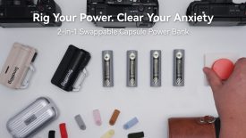 Rig Your power Clear Your Anxiety 2 in 1 Swappable Capsule Power Bank ...
